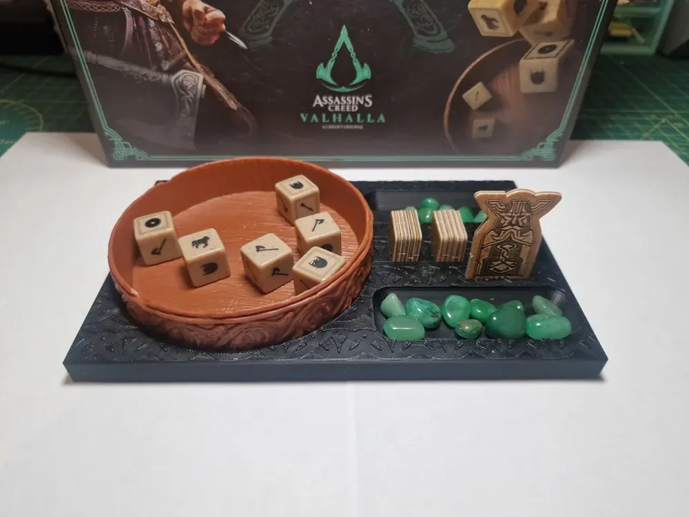 Orlog Game Board (Assassin's Creed Dice Game) by Yousefi - MakerWorld