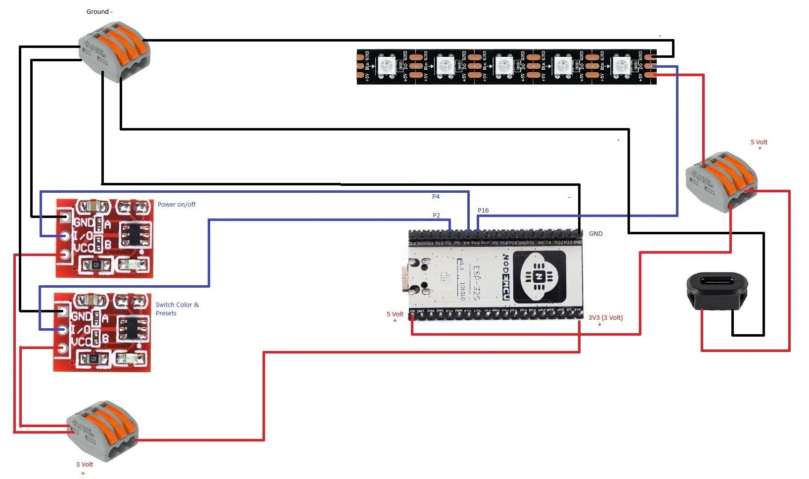 Valentine's Heart LED Light WLED ESP32 Remixed by NormanT MakerWorld: Download Free 3D Models