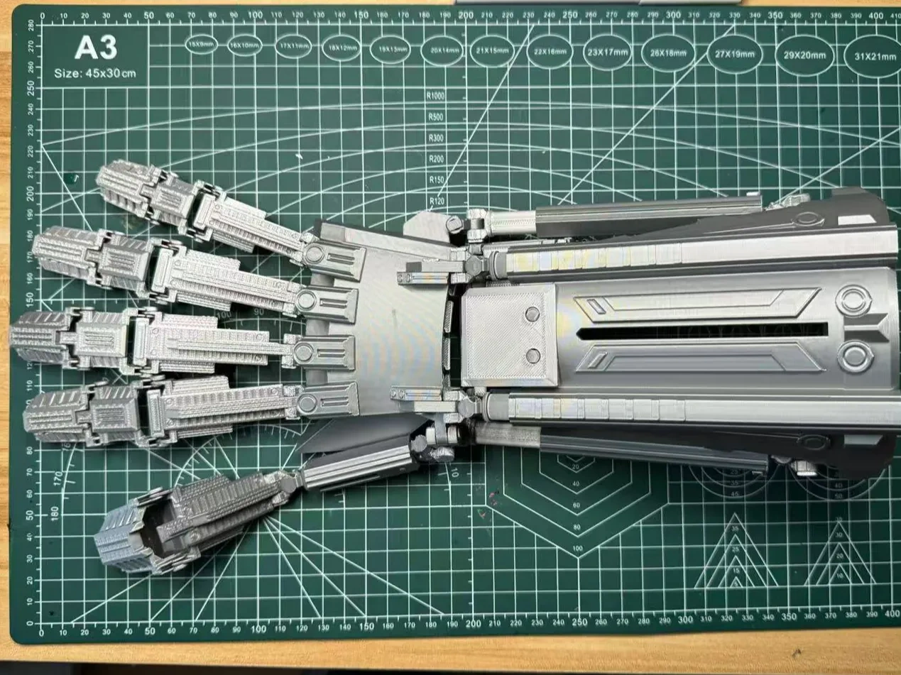 New mechanical arm exoskeleton (optimized arm structure and mounting method) by 小红薯手工人 ...