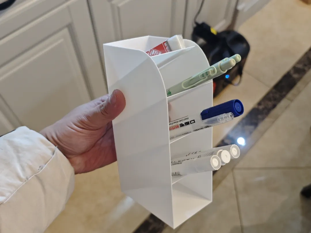 Pen holder 63g 1 hour 46 minutes 90x60x175 Pen stand Angled pen holder ...