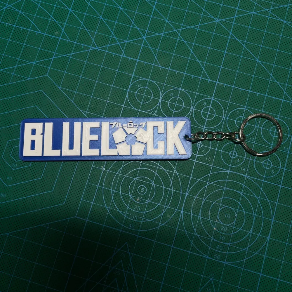 Blue Lock Key Chain by $HEN - MakerWorld