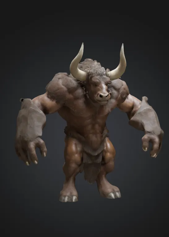 Minotaur by 3DSUDcreation - MakerWorld