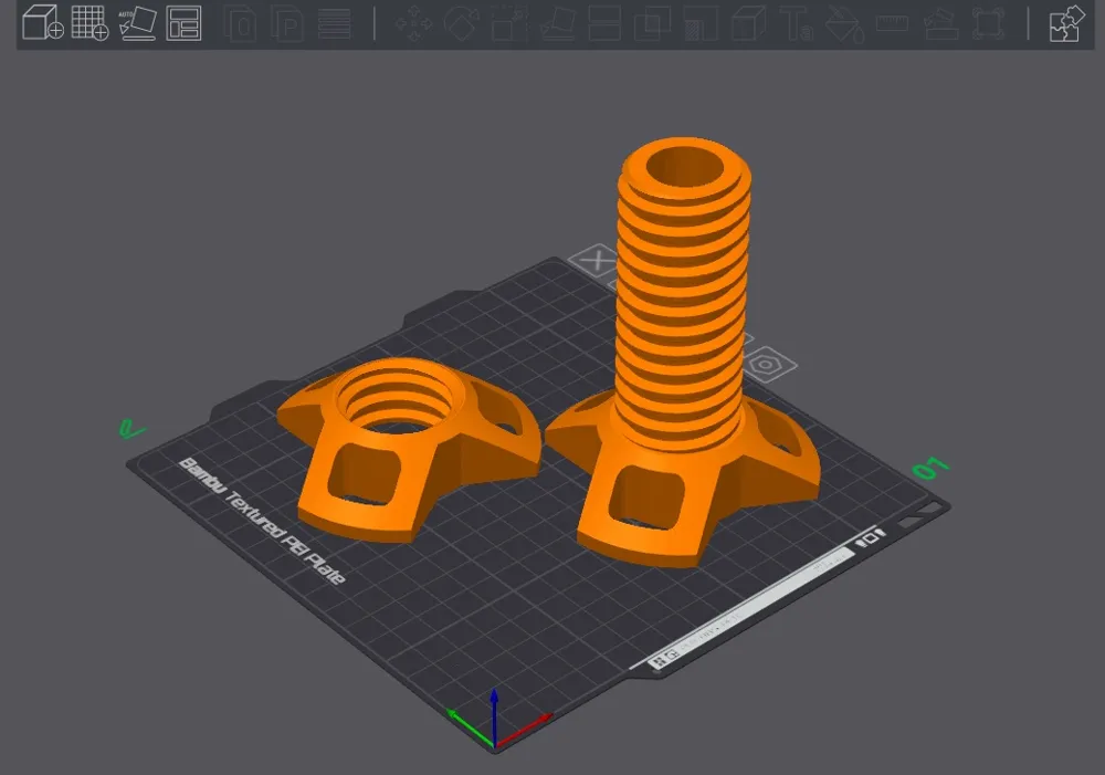 Elegoo centauri carbon spool holder by Razor1984 MakerWorld: Download ...