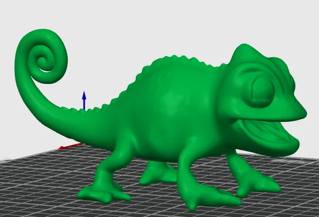 Rapunzel chameleon by Persie0 - MakerWorld