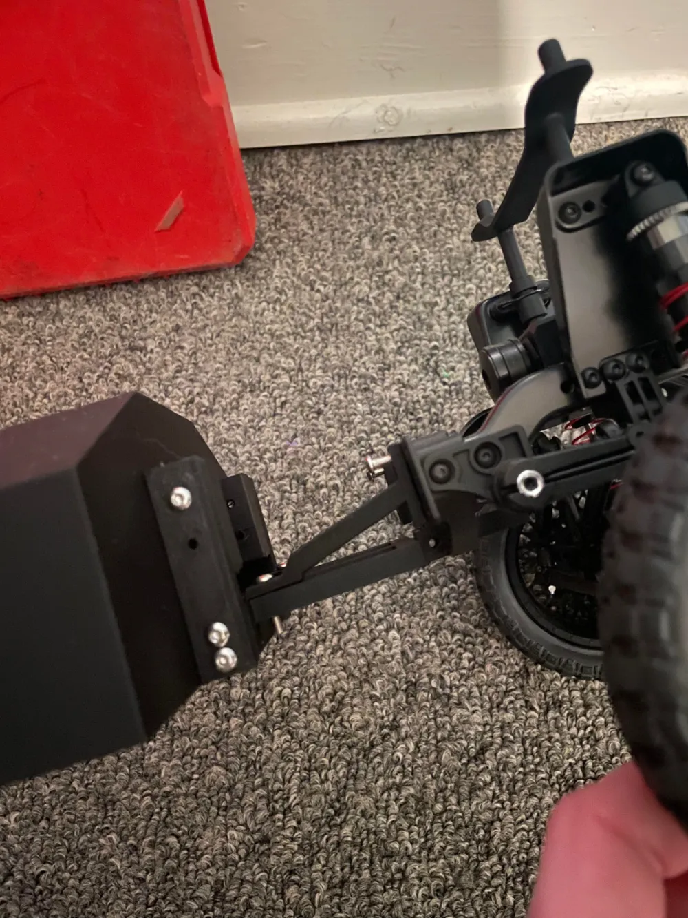 Scx Trx Cen Weight Box for RC Puller by TheDonut - MakerWorld