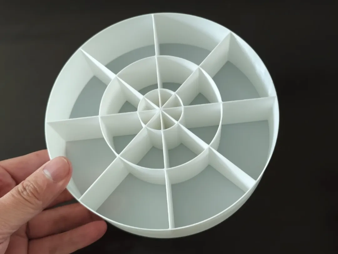 Circular Multi-Compartment Storage Box 150x40 by user_2577753470 ...