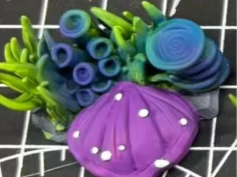 Undersea shells and coral by pokemon player - MakerWorld