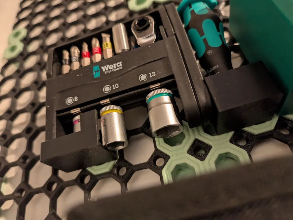 Multiboard Holder for Wera Tool-Check Mini Remixed by 3DJupp MakerWorld: Download Free 3D Models