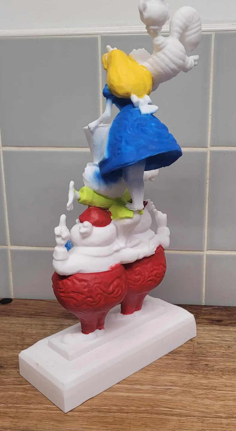 Alice wonderland character stack by 3dchick - MakerWorld