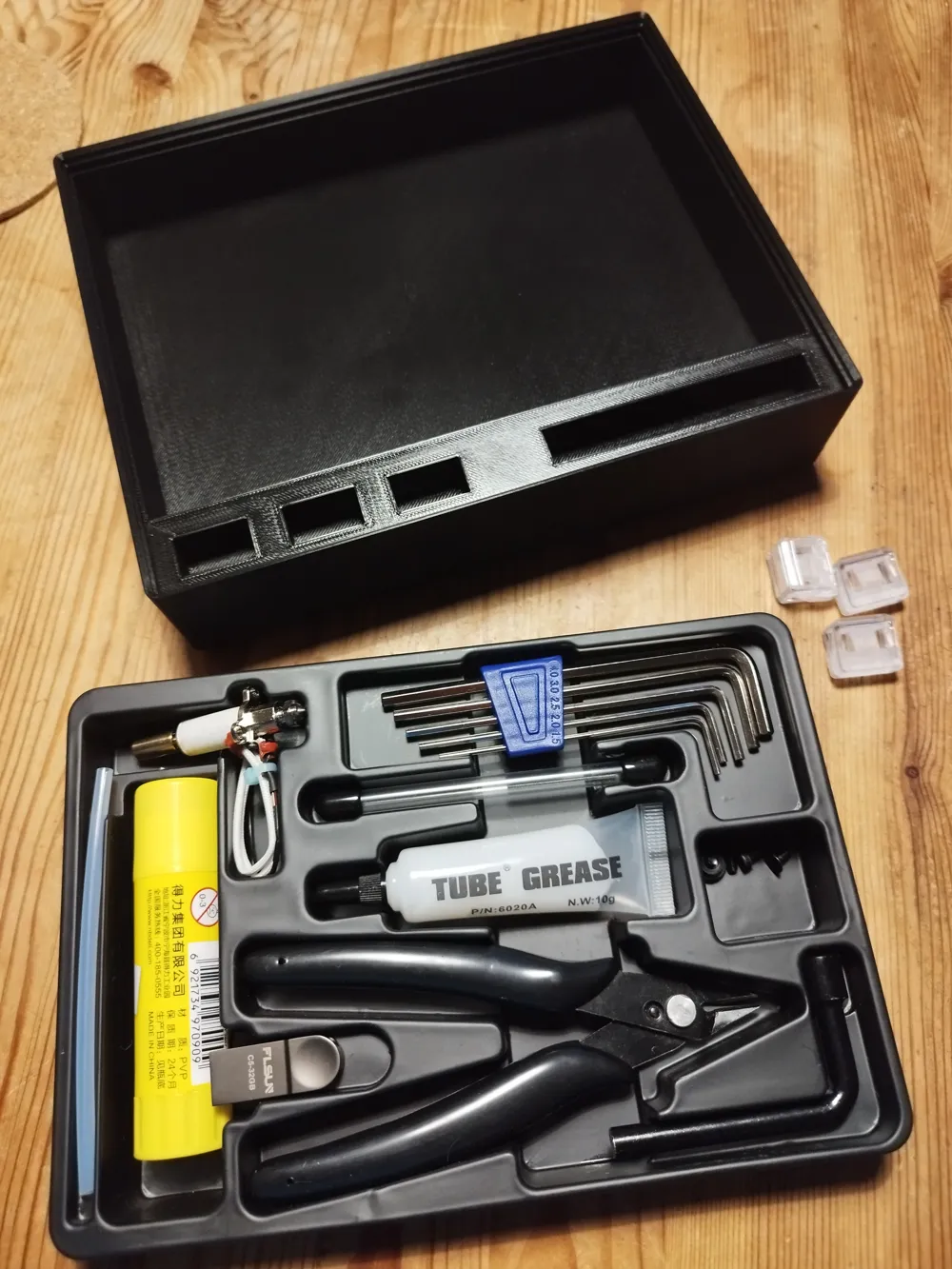 Gridfinity Inlay for Flsun S1 tool-tray by CB3D MakerWorld: Download ...