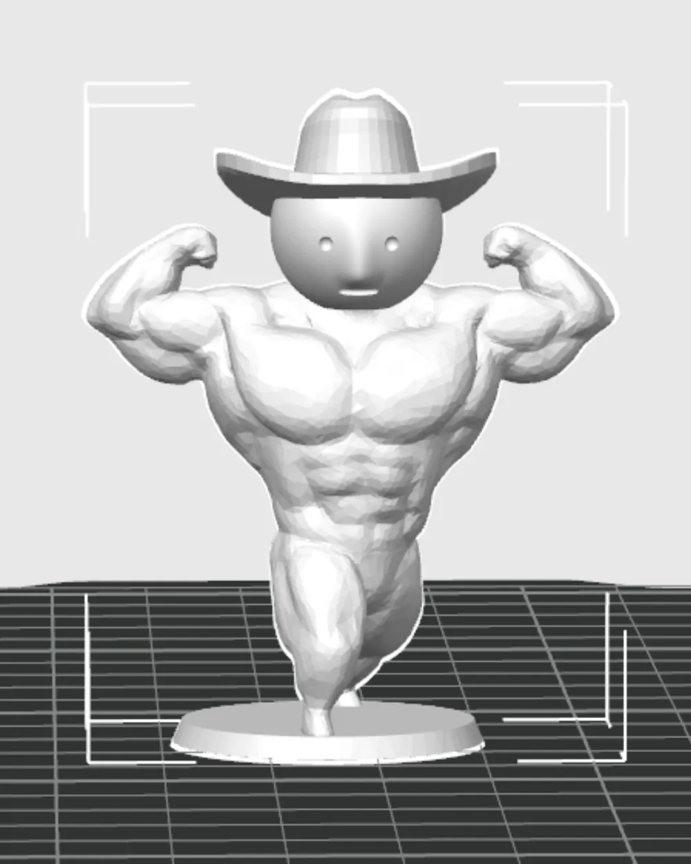 Buff Smiski Cowboy by LittleDuMa.3D - MakerWorld