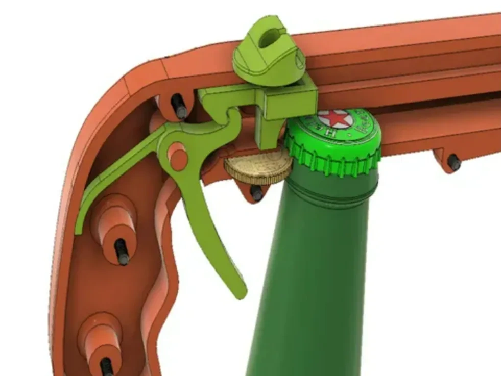 Bottle Cap Launcher by isunshine - MakerWorld