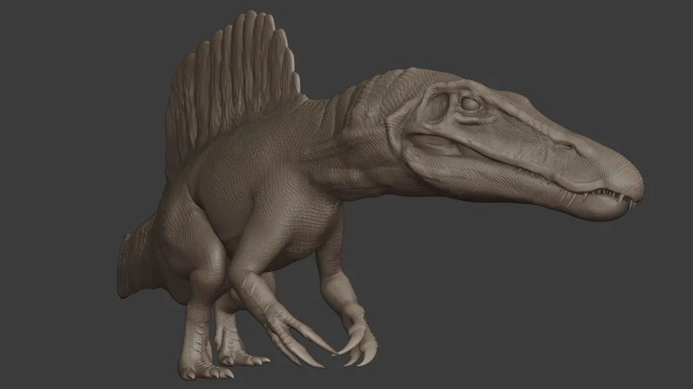 Spinosaurus Jurassic World Rebirth by PavelB - MakerWorld