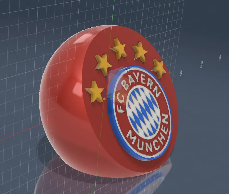 FC Bayern Munchen logo by Fth84 - MakerWorld