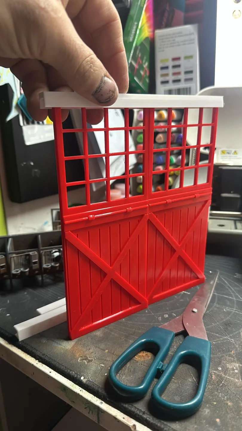 Sliding gate, 1:32 scale by MIRKO - MakerWorld