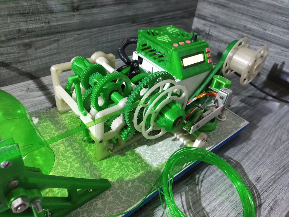 PET FILAMENT MINI FACTORY by Shoaib Khan MakerWorld: Download Free 3D ...