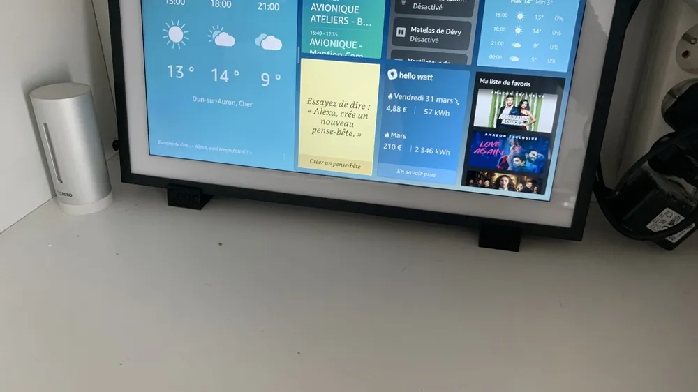Support Echo show 15 & Echo show 21 - Free 3D Print Model - MakerWorld