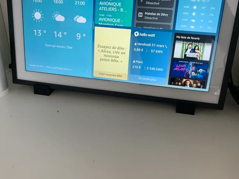 Support Echo show 15 & Echo show 21 - Free 3D Print Model - MakerWorld