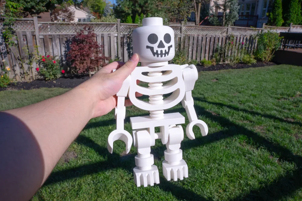 Skeleton Giant Minifigure (16") Standalone Design by Next Lv 3D ...