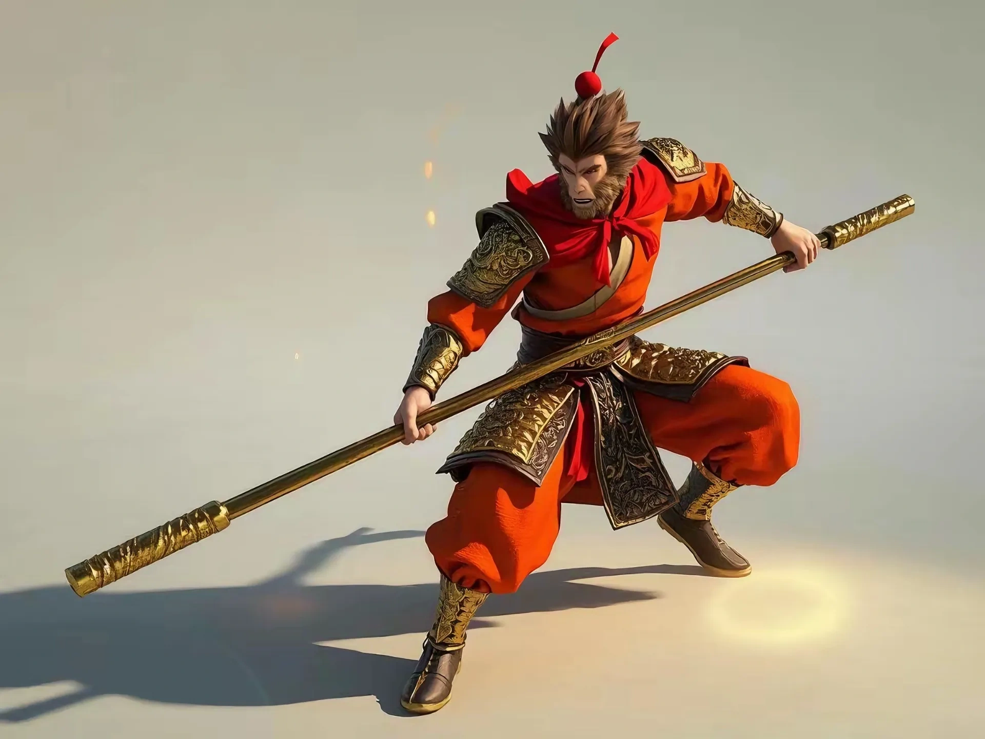 Sun Wukong Print-in-Place A1 mini compatible by 库尔勒 - MakerWorld