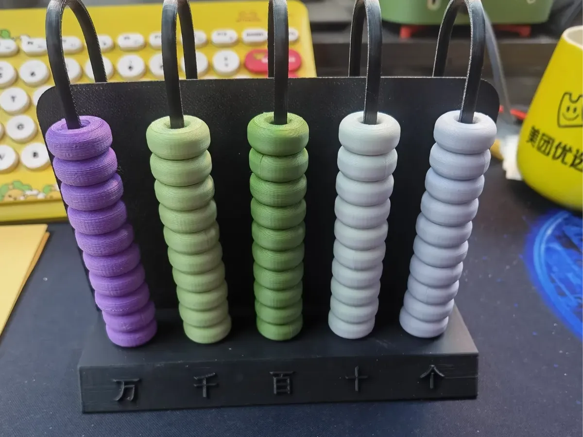 Elementary School Abacus Counter - Free 3D Print Model - MakerWorld