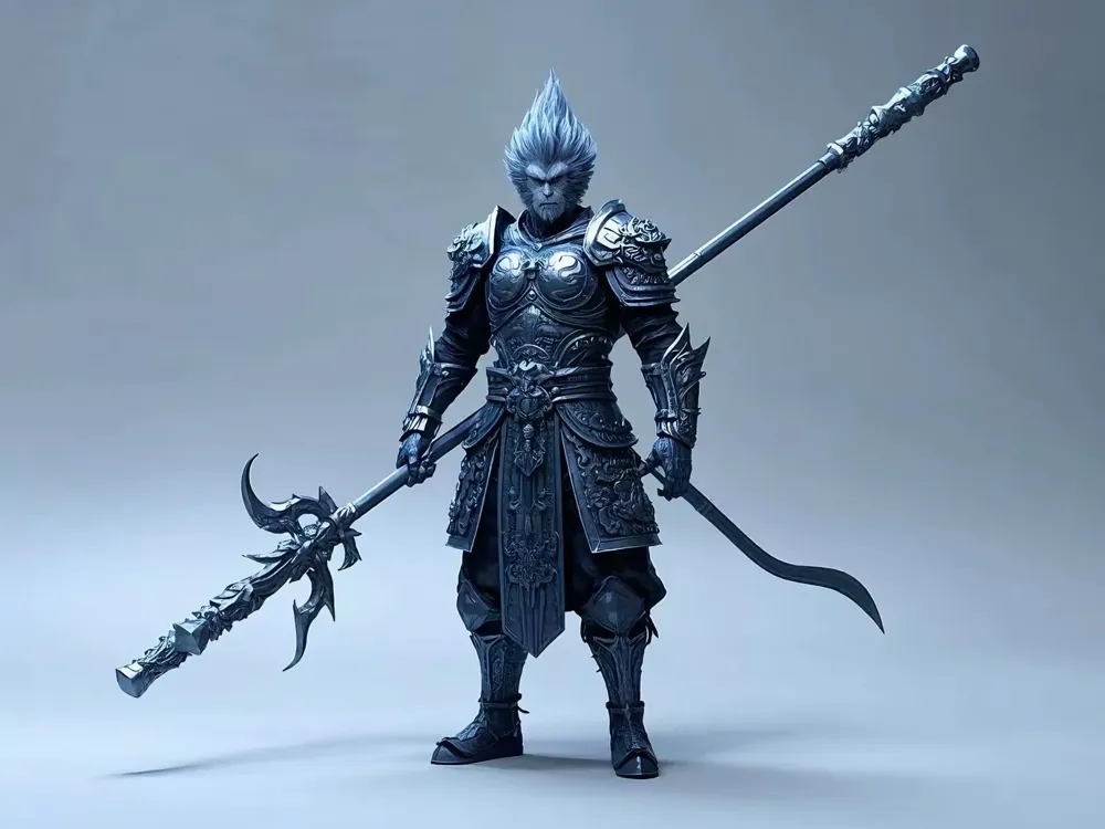 Sun Wukong Print-in-Place A1 mini compatible - Free 3D Print Model ...