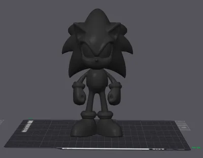 Shadow the Hedgehog 3D Model by Ryan MakerWorld: Download Free 3D Models