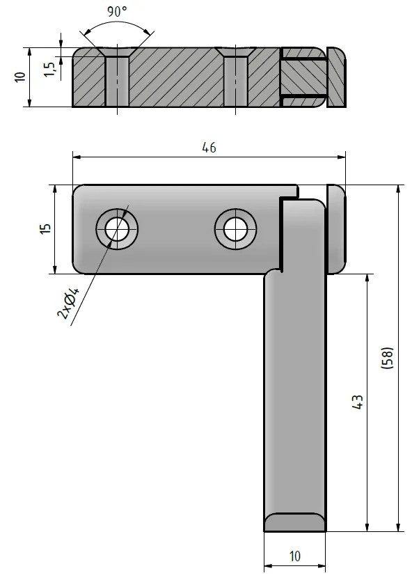 Door Lever Lock | Handle Lock | Push Down Lock by Matthew Ghost ...