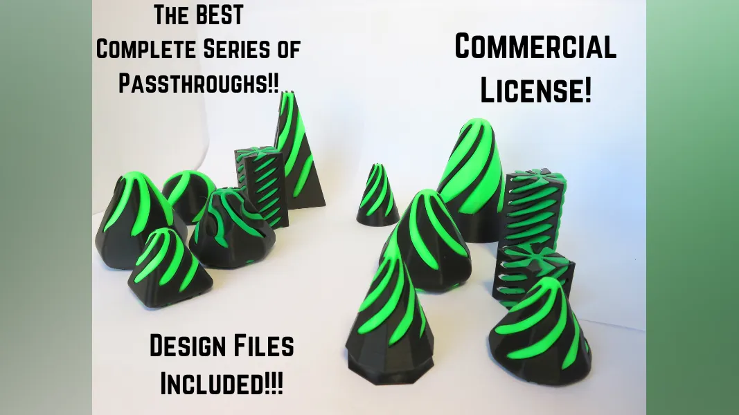 The BEST Passthrough Series (V1.1) - Free 3D Print Model - MakerWorld