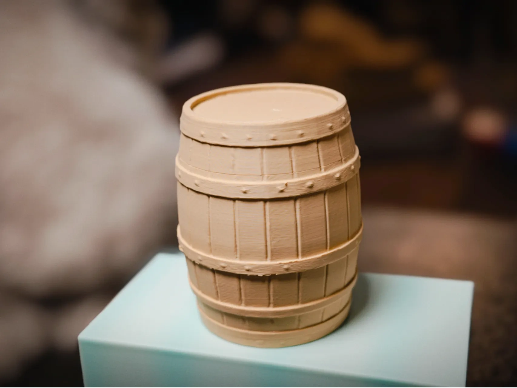 Wine Barrel Container by AtamiSquare - MakerWorld