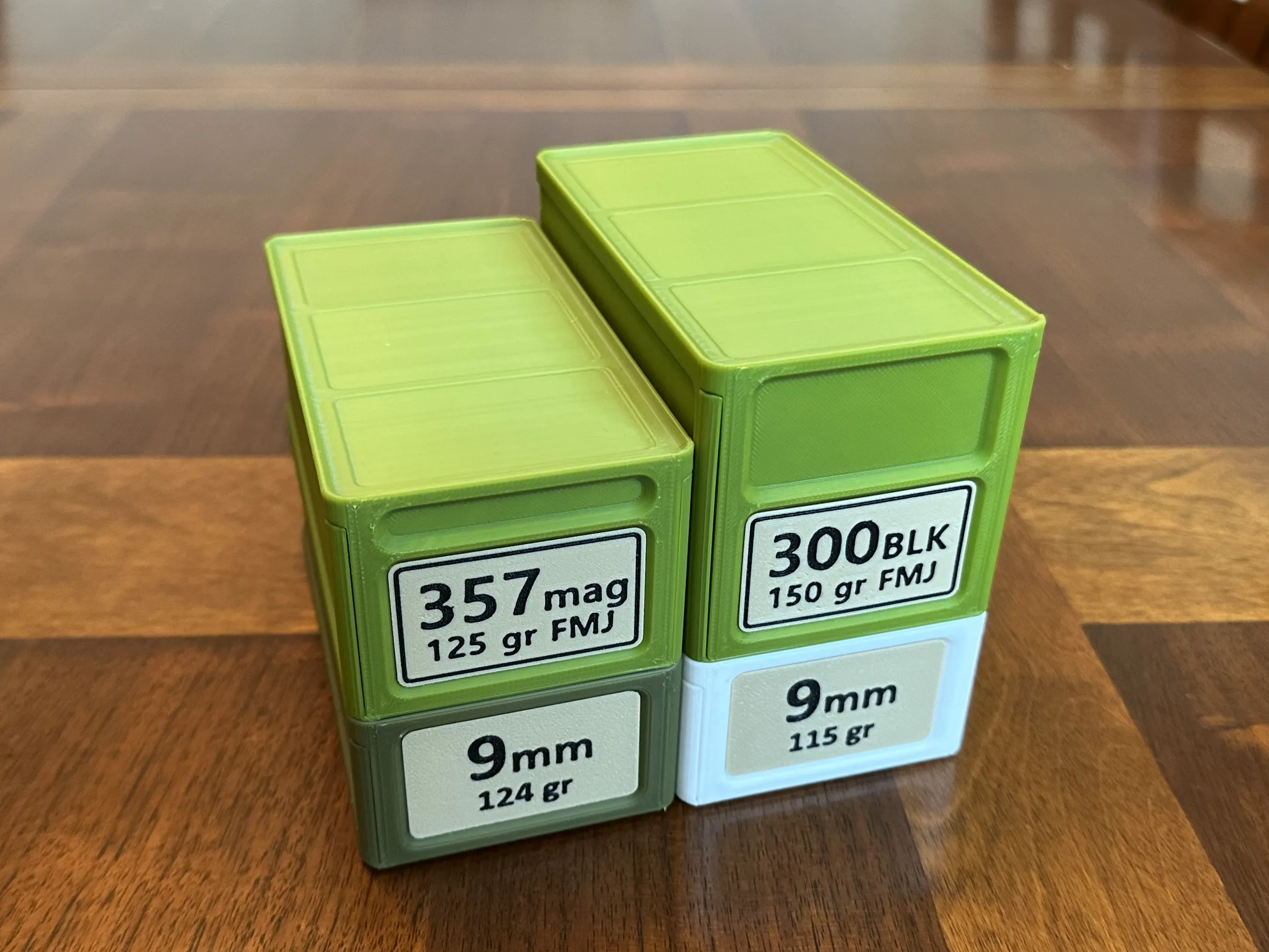 Compact + Expanding Ammo Storage: Pistol and Rifle - Free 3D Print ...