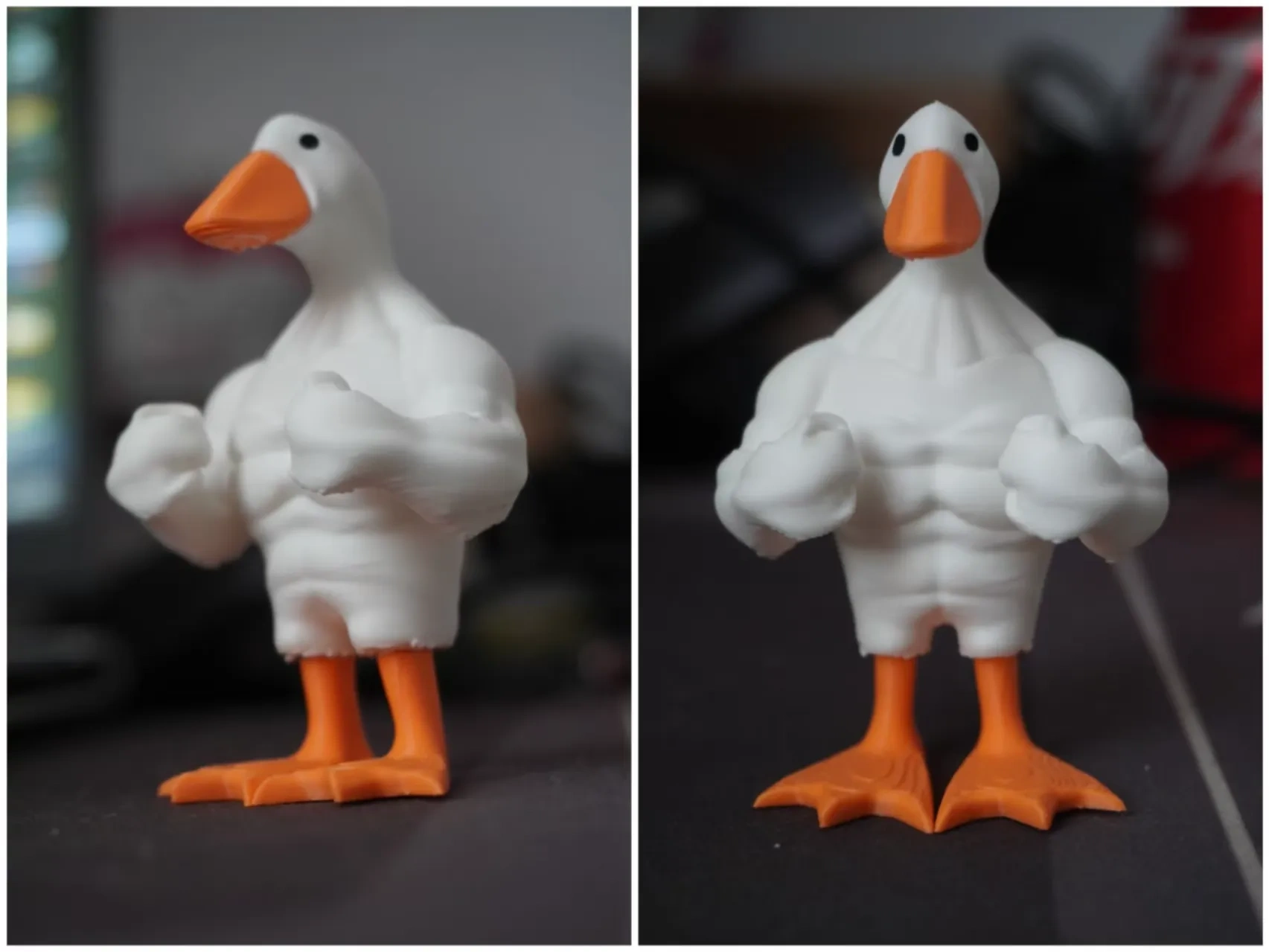 Muscled Mighty Duck (Separate Parts Print) by user_3756321400 - MakerWorld