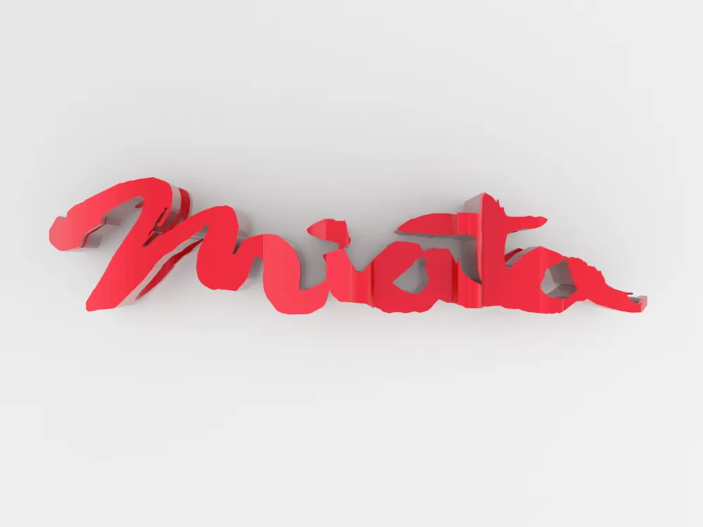 Mazda MX-5 (ND) Miata 3D Illusion by Tinkerer Designs - MakerWorld