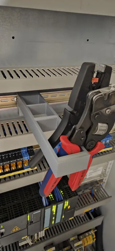 DIN Rail Tool Holder by anamollo - MakerWorld