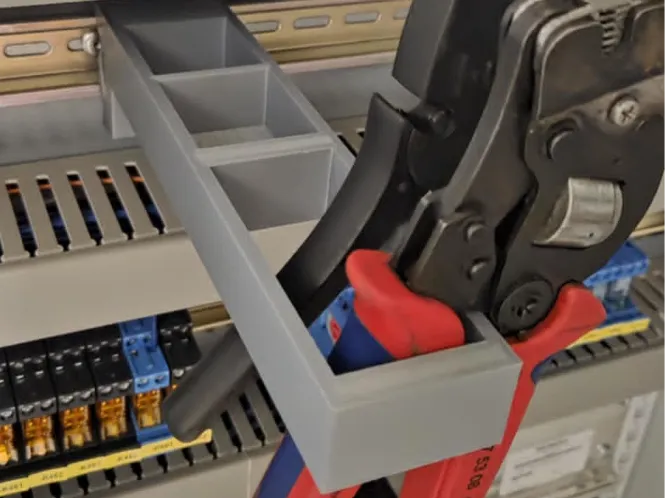DIN Rail Tool Holder by anamollo - MakerWorld