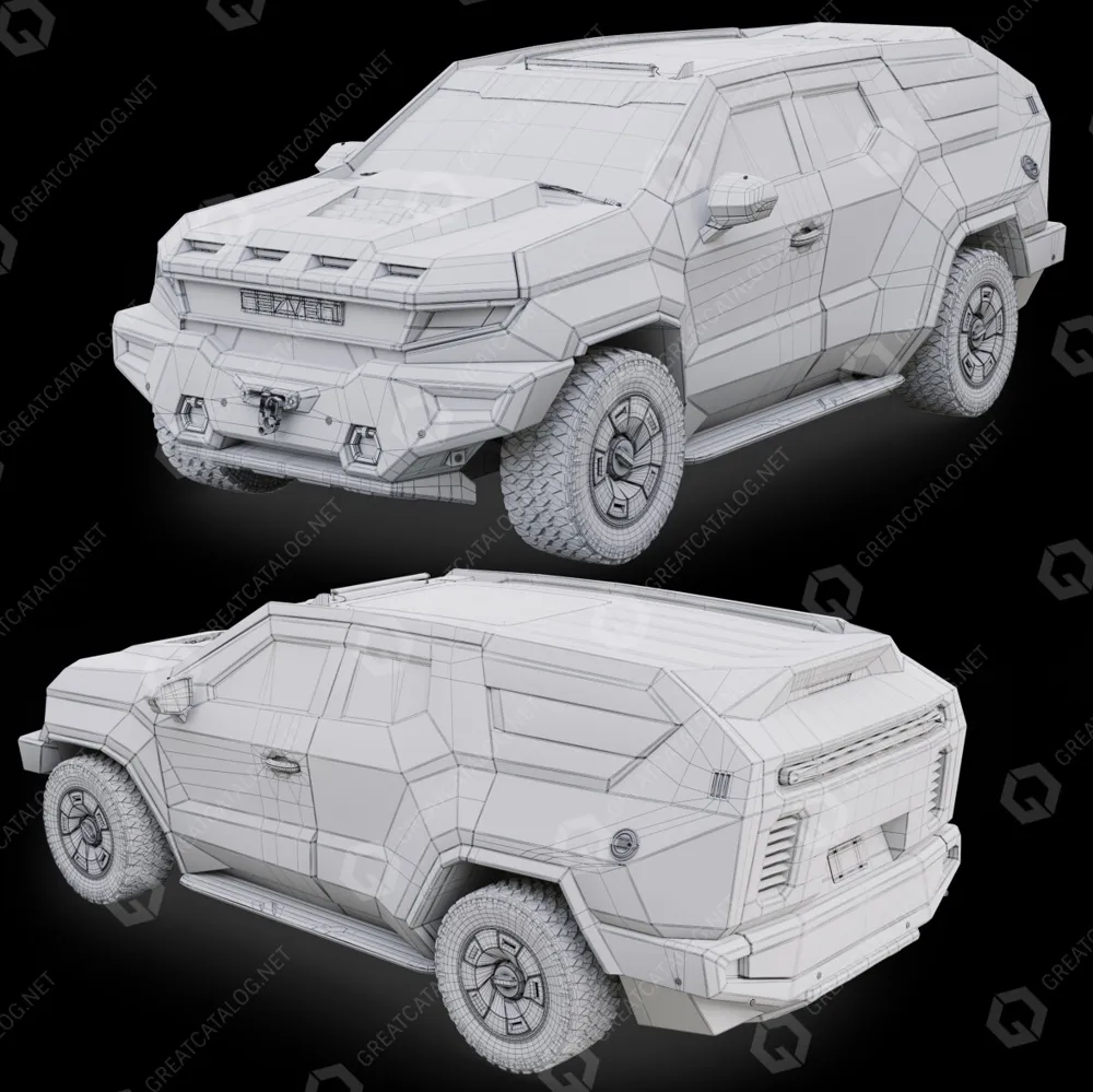 Rezvani Vengeance 2024 - Model Kit Card by Iconic_3DPrints - MakerWorld