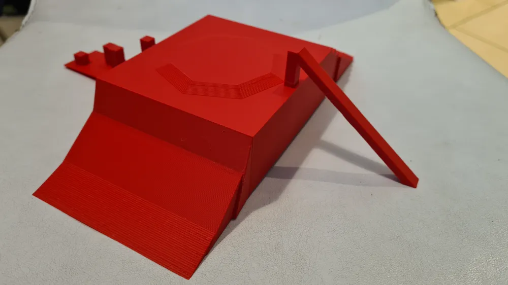 Finger Skateboard Park With Rails And Obstacles by MrMcDucky - MakerWorld