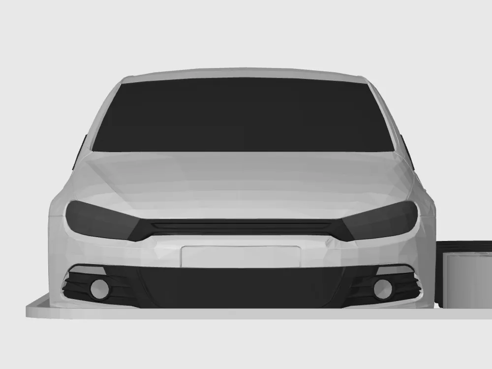 Volkswagen Scirocco Kit Card (1:24 scale) Remixed by The Kit Card Guy ...
