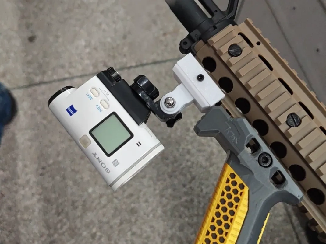 Launcher Action Camera Mount by 月色 - MakerWorld