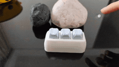 Decompression Three-Key Fingertip Keyboard by weilan - MakerWorld
