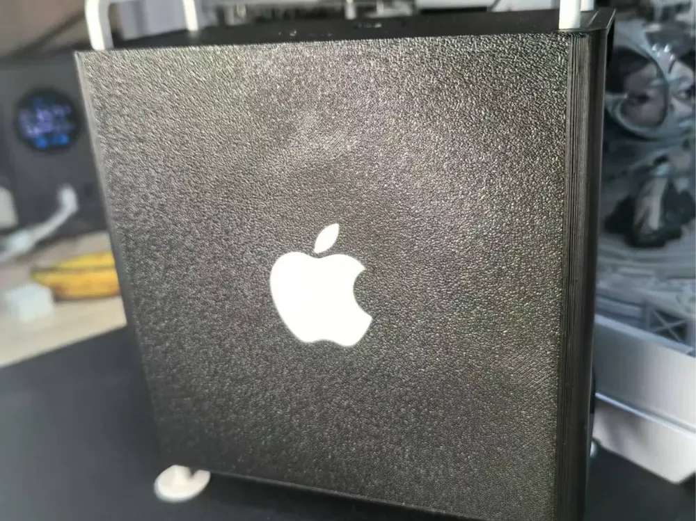 Embeddable Mac Mini Case Logo by BunnyChen - MakerWorld