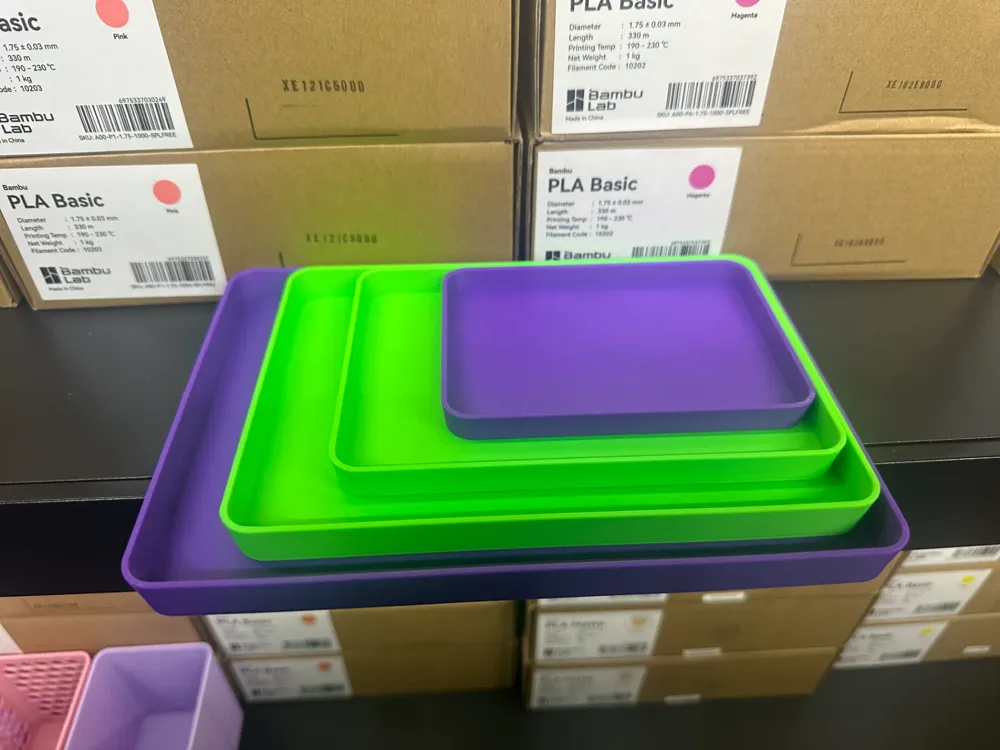 Rectangular shallow tray by Miao Jiabo MakerWorld: Download Free 3D Models Rectangular shallow tray by Miao Jiabo MakerWorld: Download Free 3D Models