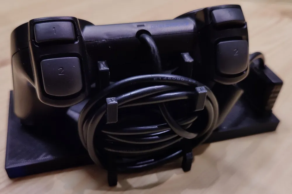 PS2 Controller Stand With Playstation 2 Logo Remixed by Duke Silver ...