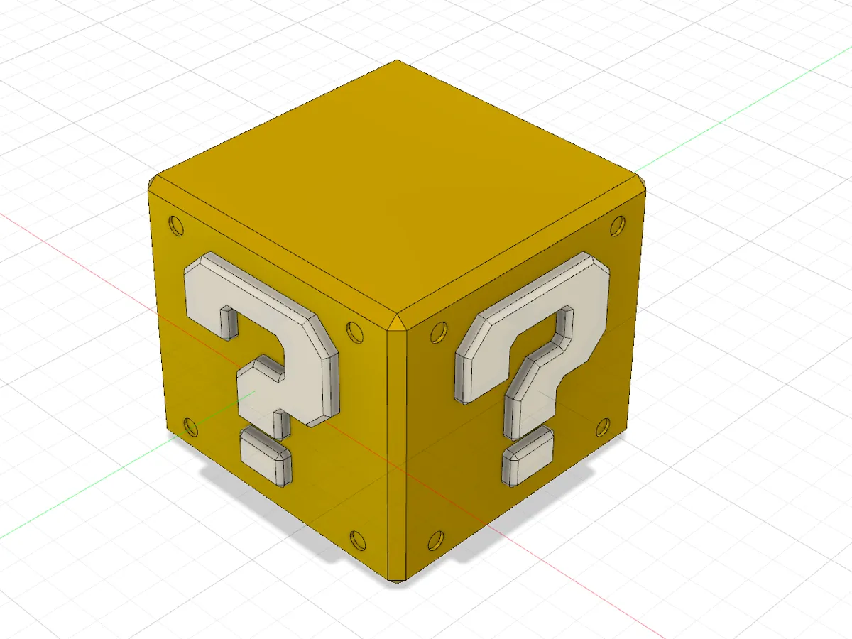 Super Mario Item Box - Free 3D Print Model - MakerWorld