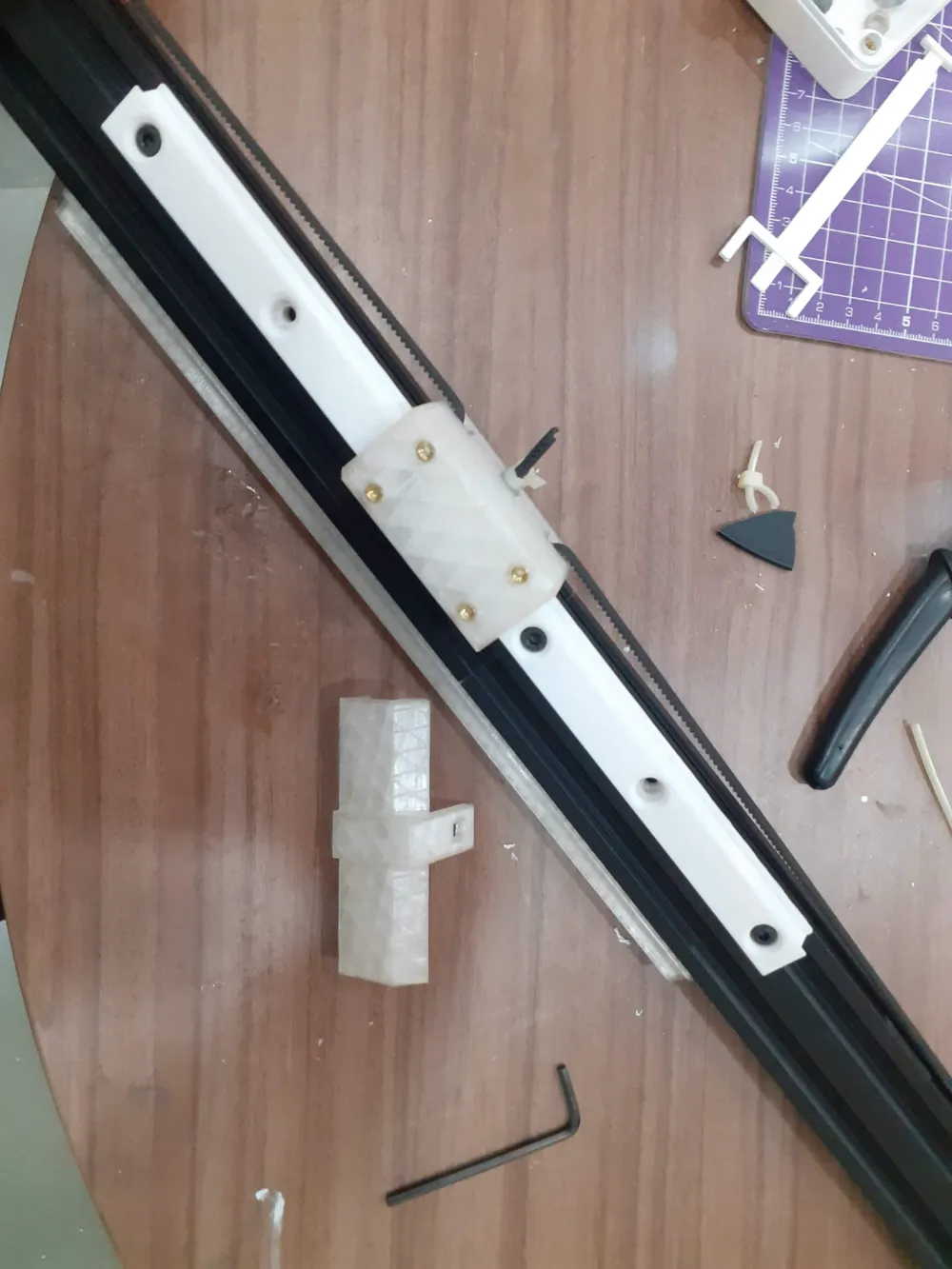 3D Printed Linear rail and slider by XP3Design - MakerWorld