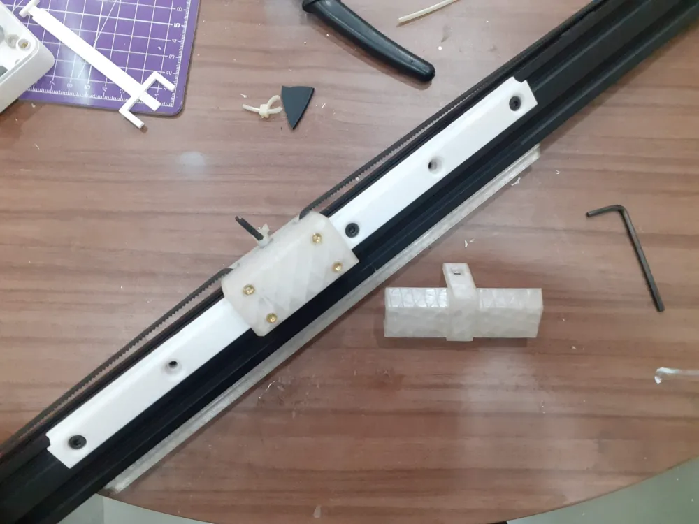 3D Printed Linear rail and slider by XP3Design - MakerWorld