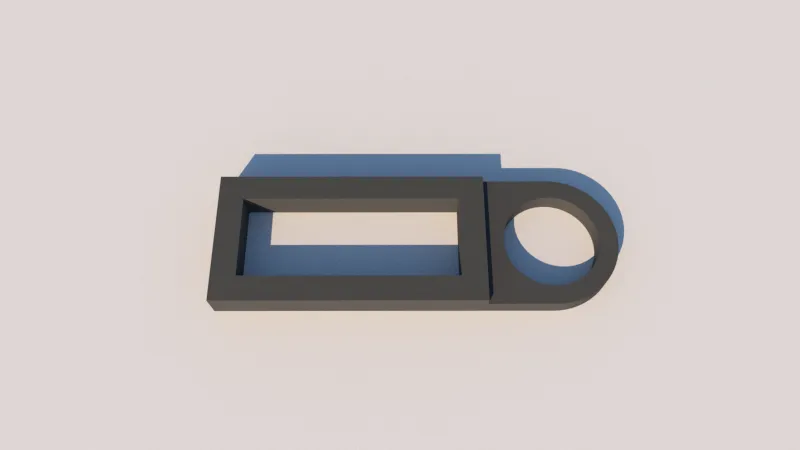 USB Dongle Keychain by rh45 - MakerWorld