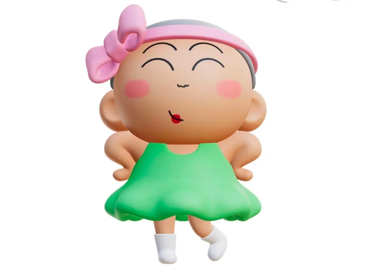 Kasukabe Snow White, Crayon Shin-chan themed - Masao by 微创模玩 - MakerWorld