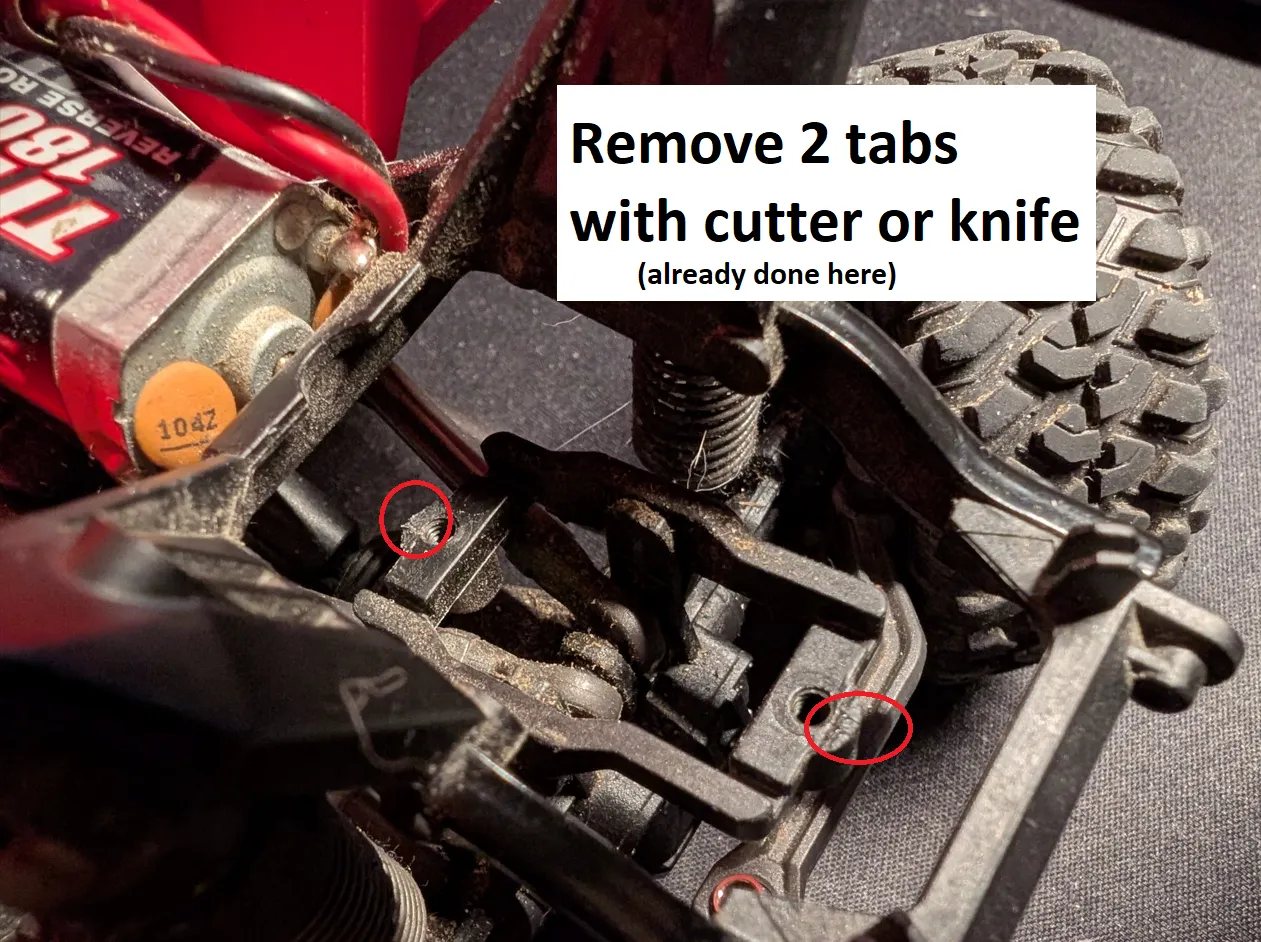 TRX4M servo upgrade MG90S by mrGB MakerWorld: Download Free 3D Models