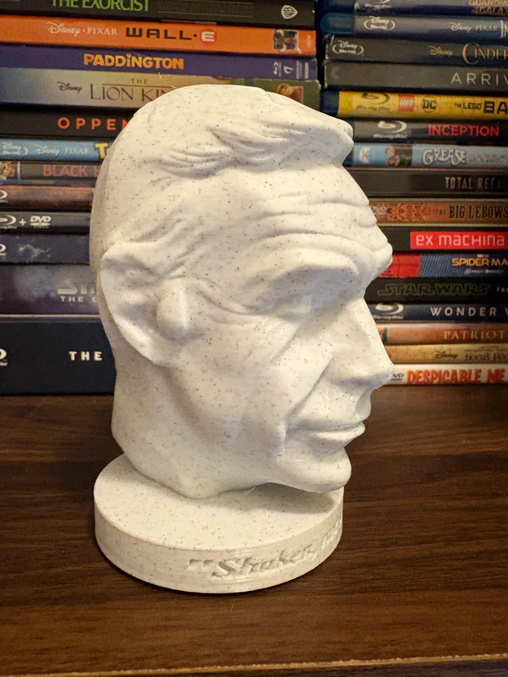 Sean Connery James Bond 007 Bust Remixed by Quatro Joe - MakerWorld